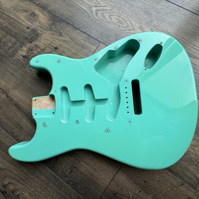 Musikraft 1960’s body 2012 - Reranch Seafoam green | Reverb