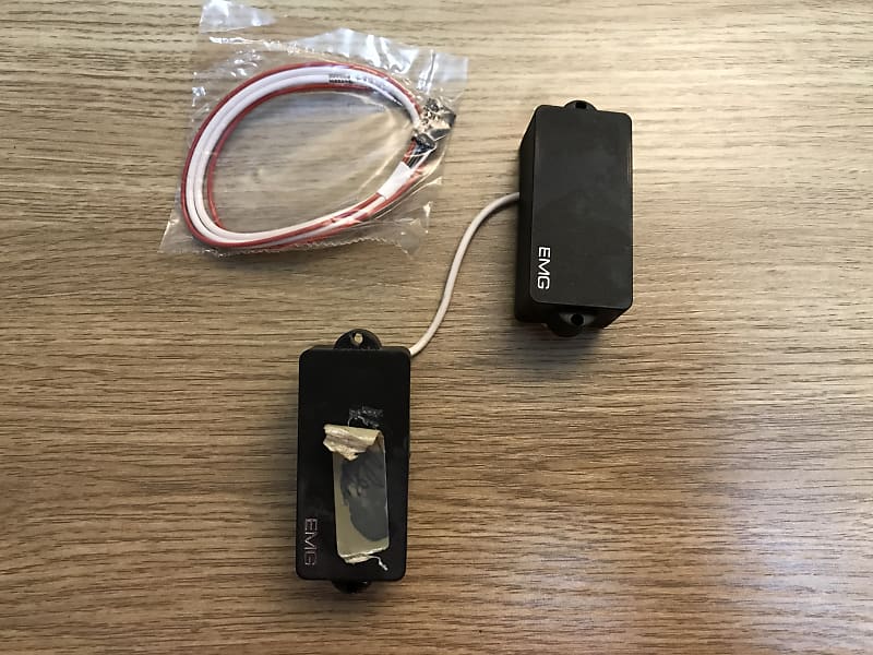 EMG P Black Bass Pickup | Reverb