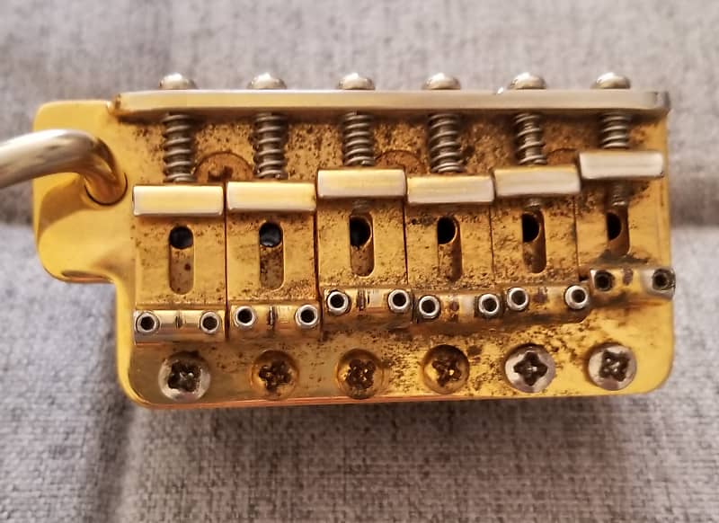 Gotoh Strat Bridge Gold | Reverb