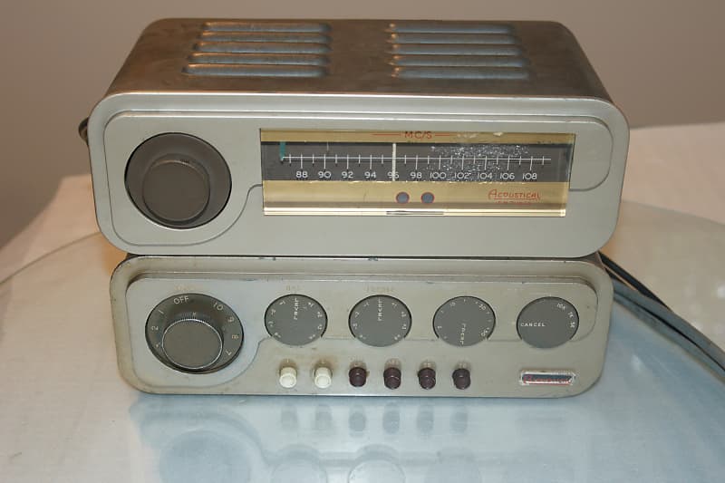 QUAD QCII preamp & FM1 tuner | Reverb