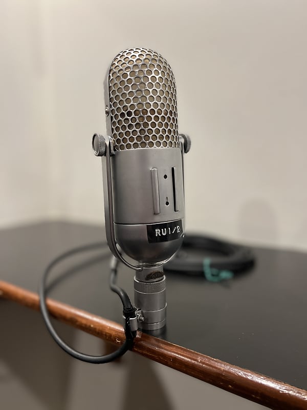 1955 TOSHIBA Type G Cardioid Ribbon Microphone from Japan | Reverb