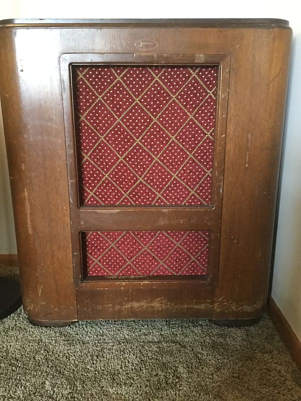 Rare 1940s Vintage Jensen Bass Reflex Cabinet with 15" | Reverb