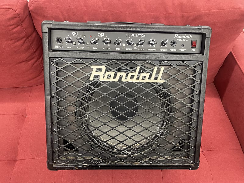 Randall RG80 80-Watt 1x12" Solid State Guitar Combo | Reverb