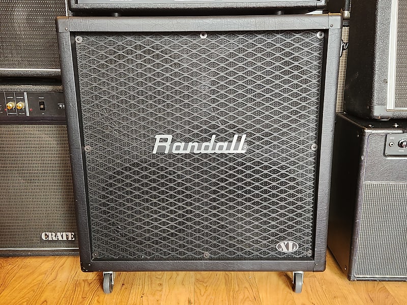 USA Made Randall R412XLT 4x12" Straight Stereo Guitar Speaker | Reverb