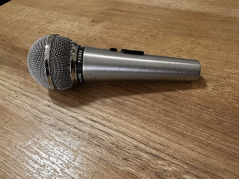 Shure PE 588 Unisphere B 1970's - Silver | Reverb