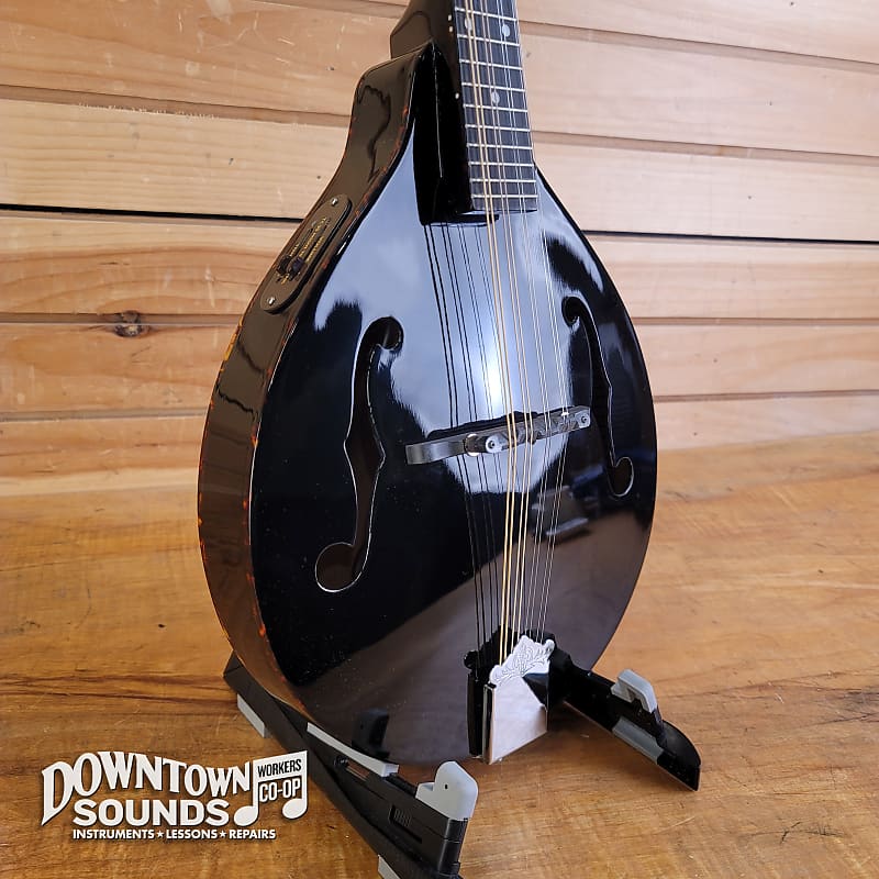 Dean Tennessee A/E A-Style Mandolin, B STOCK - Classic Black | Reverb
