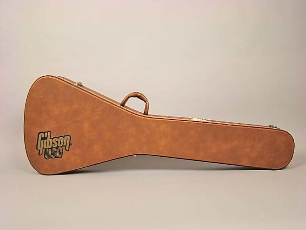 Gibson Flying V Case 90's Brown | Reverb