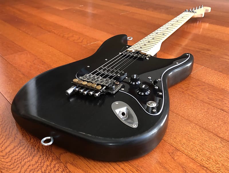 Musikraft Custom Built Guitar "Black" | Reverb