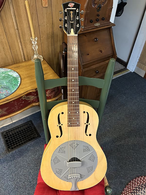 National Reso-Phonic Radio Tone Resonator Guitar RT-612 1997 | Reverb
