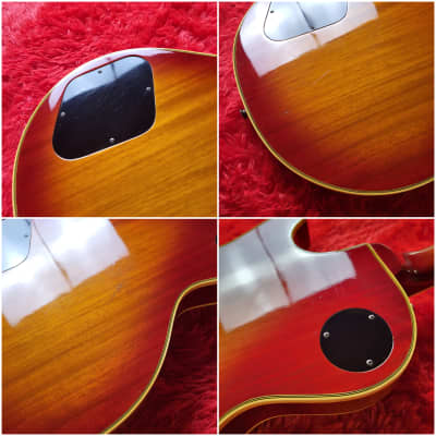 Aria Pro II LC-500 1977 - Cherry Sunburst - Les Paul Custom - | Reverb