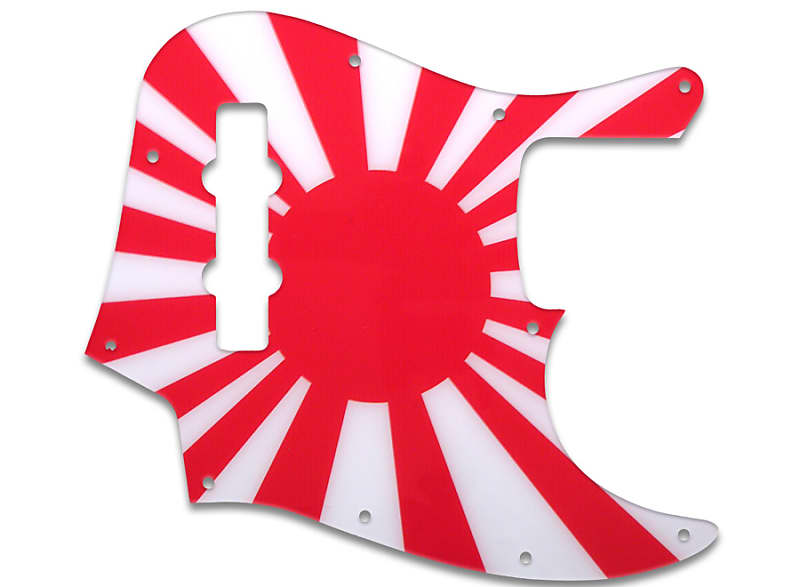 Pickguard For Fender Mexican Standard Jazz Bass - JAPANESE | Reverb
