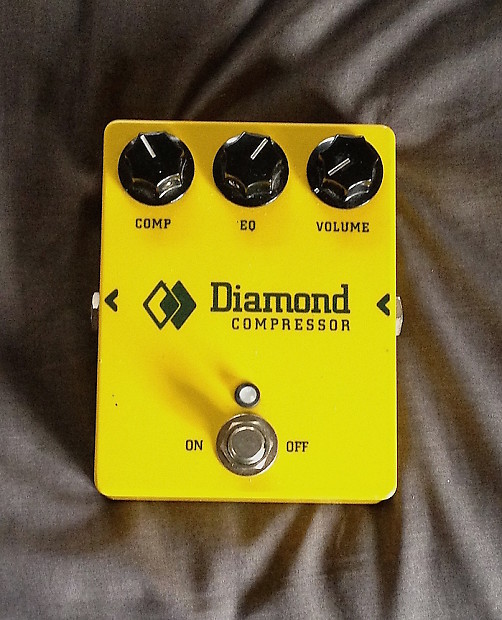 Diamond Compressor Pedal- Yellow | Reverb