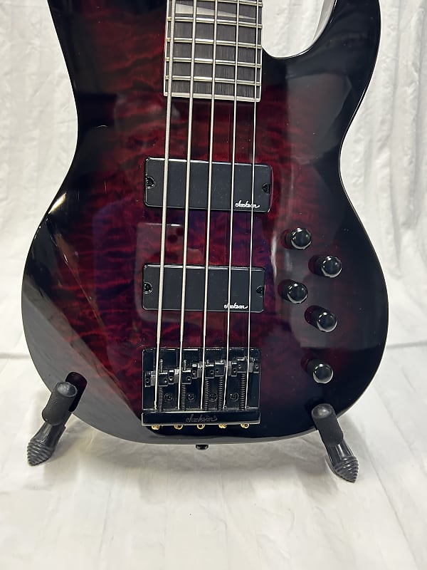 Jackson C5 - Trans Red with Hard Case | Reverb