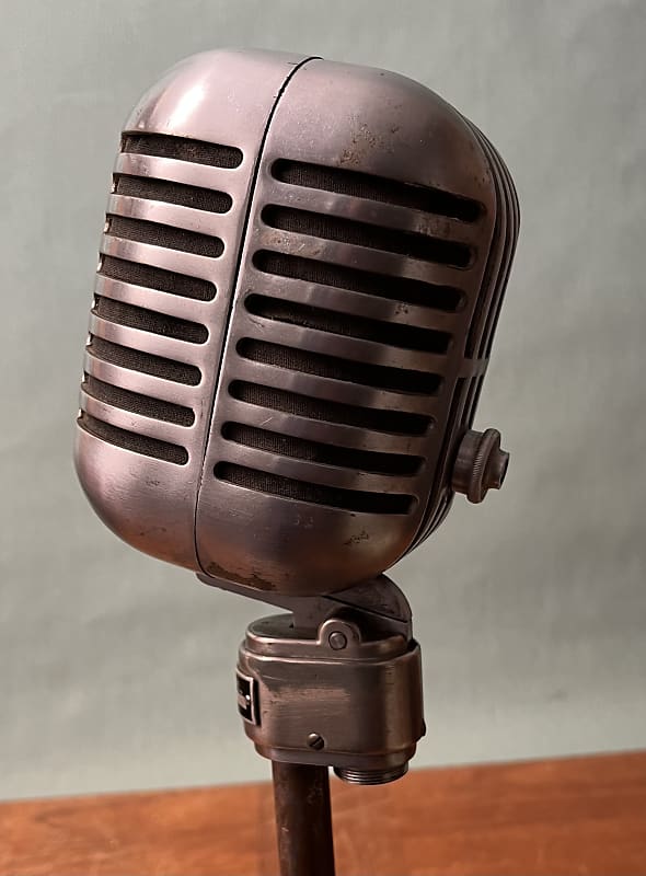 Vintage Stromberg Carlson 12A Ribbon Microphone Turner 101 | Reverb