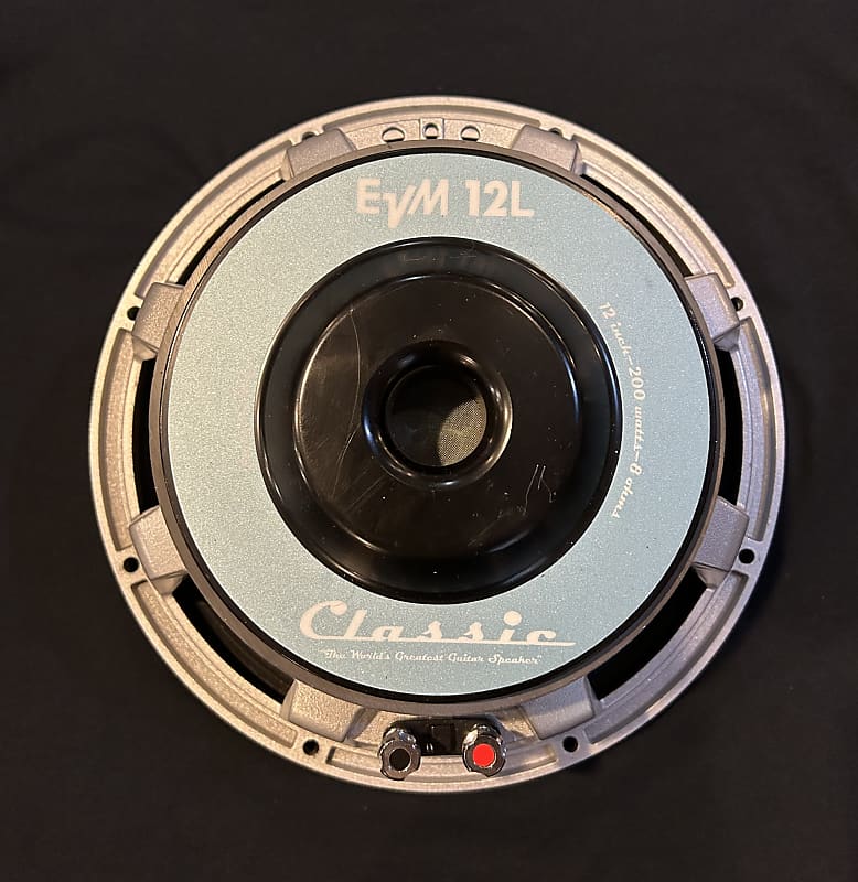 Electro-Voice EVM12L Classic 12" 8 ohm Guitar Speaker | Reverb