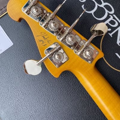 Knaggs Severn 5 fretless Bass 2022 - T1 Purple/Blue Burst | Reverb