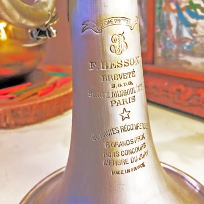Pre-War Besson Brevete Trumpet | Reverb