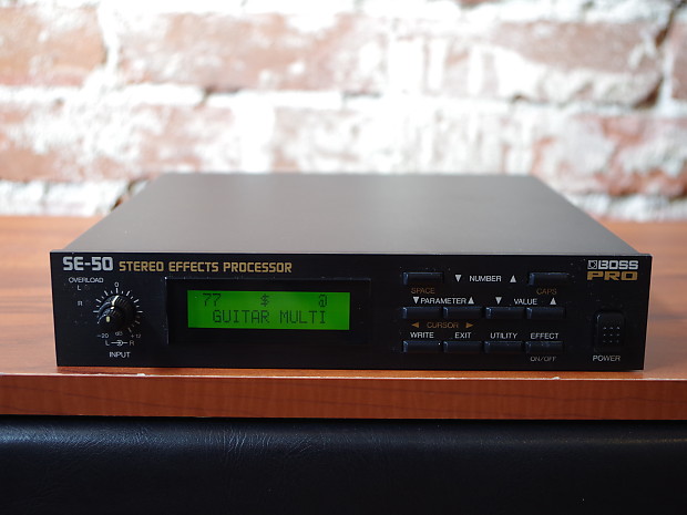 Boss SE-50 Stereo Effects Processor | Reverb