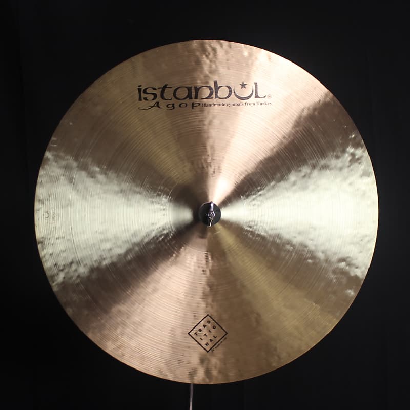 Istanbul Agop 24" Traditional Medium Ride - 3430g (video | Reverb