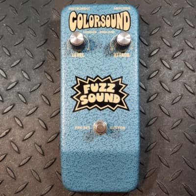 Sola Sound -Colorsound BUM Fuzz Blue! | Reverb