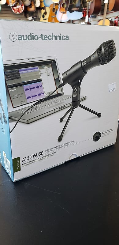 Audio-Technica AT2005USB 2020 Black | Reverb