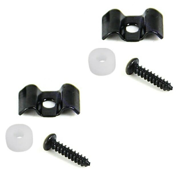 String Tree Retainer Guides For Guitar-Black | Reverb