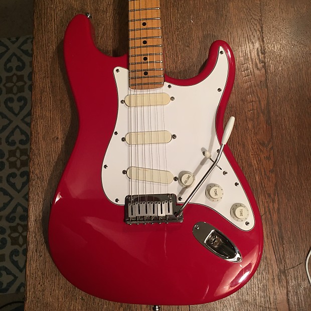 Fender Strat Plus 1989 Torino Red | Reverb