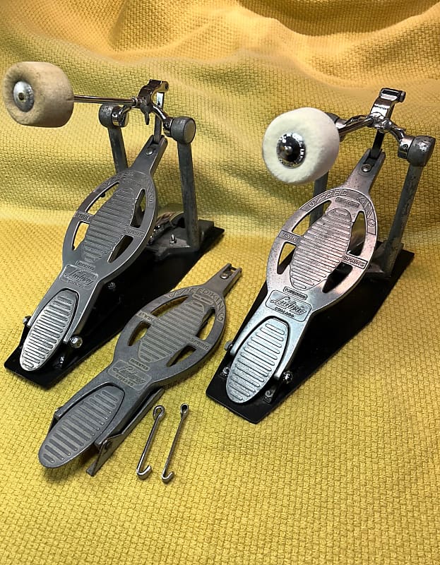 Ludwig Speed King Pedals, 2 Each with Extras | Reverb