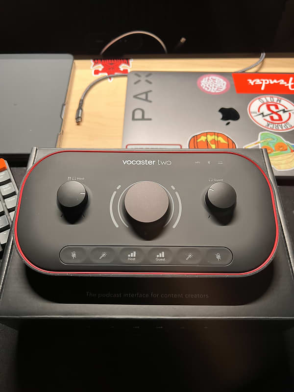 Focusrite Vocaster Two USB Audio Interface 2022 - | Reverb Canada