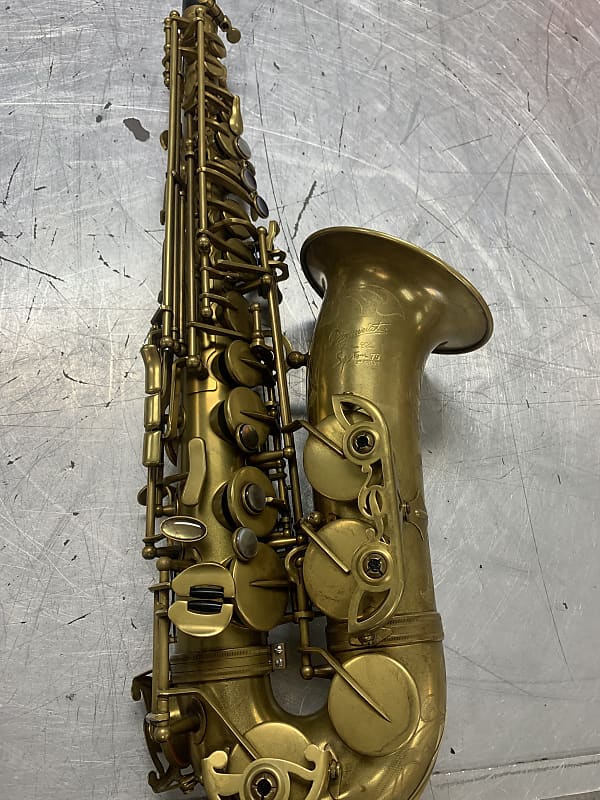 P. Mauriat Custom class system 76 unlacquered alto saxophone | Reverb