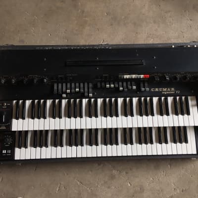 Crumar Organizer T2 Black Vintage Italian Transistor Organ | Reverb