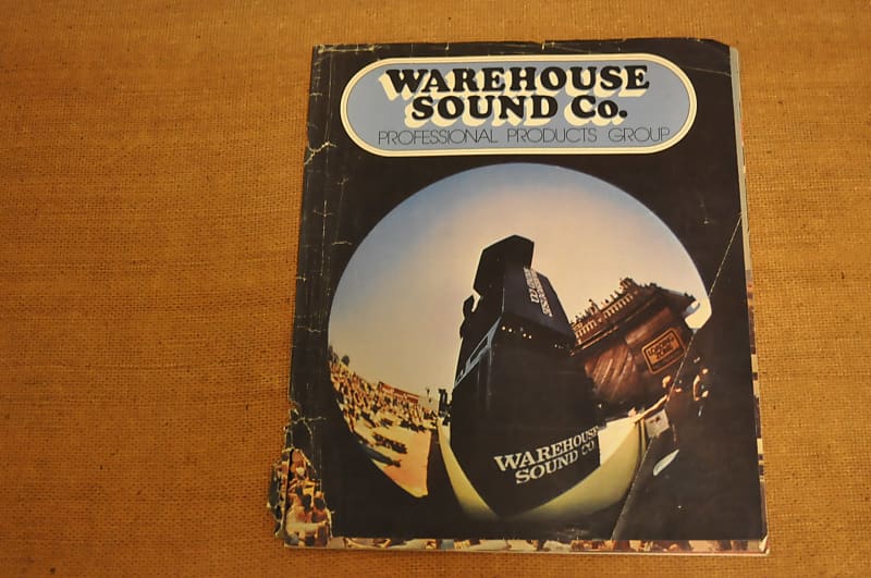Warehouse Sound Company vintage catalog booklet brochure 1974 | Reverb