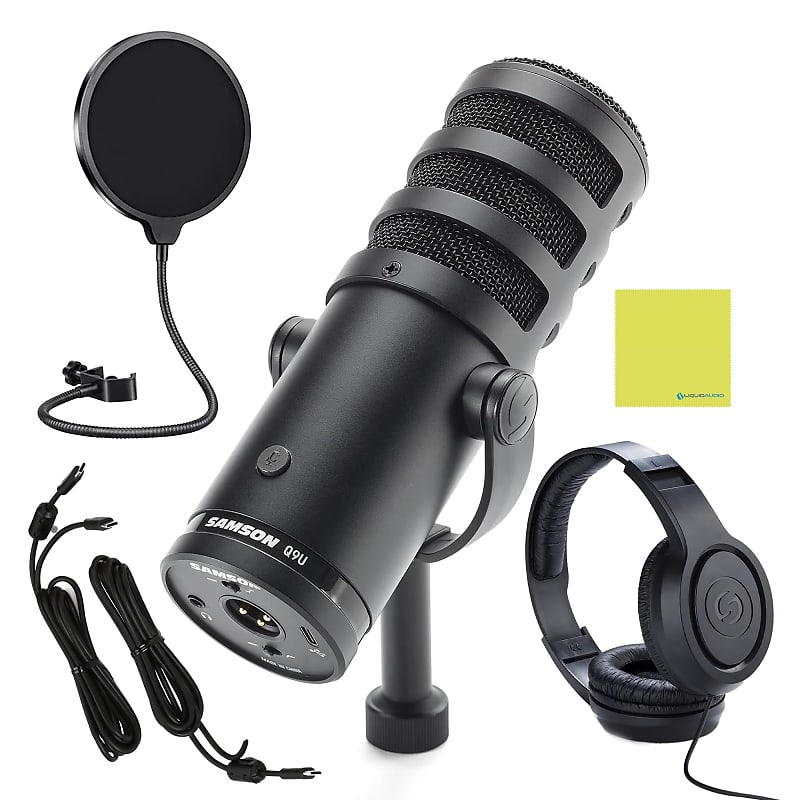 Mint Liquid Audio Samson Q9U XLR/USB Broadcast Dynamic | Reverb