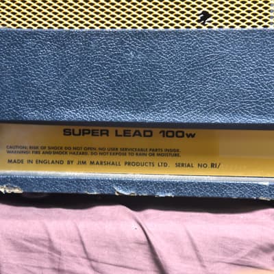 【Offers welcome】 Marshall 1959 Super Lead 100w 1992 - | Reverb