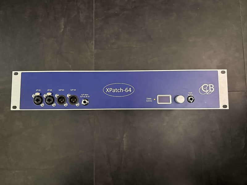 Cb Electronics Xpatch 64 64x64 Digitally Controlled Analog Reverb