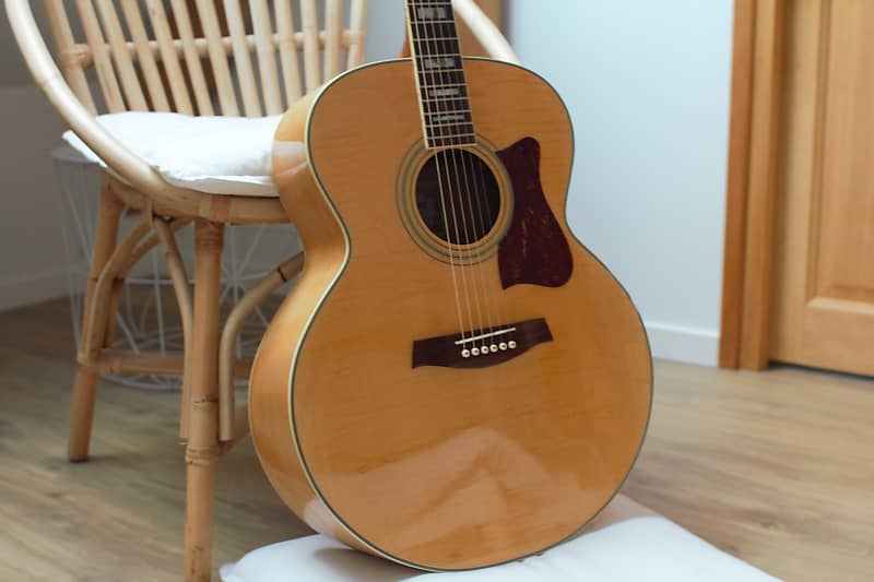 Ibanez VJ-350-NT - Guild F-55 like - Incl. Softcase | Reverb