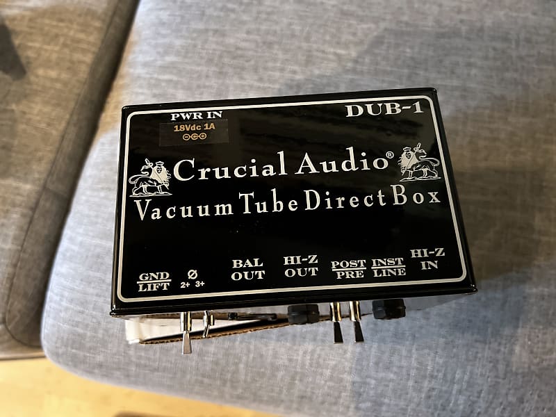 Crucial Audio DUB-1 Tube Direct Box | Reverb