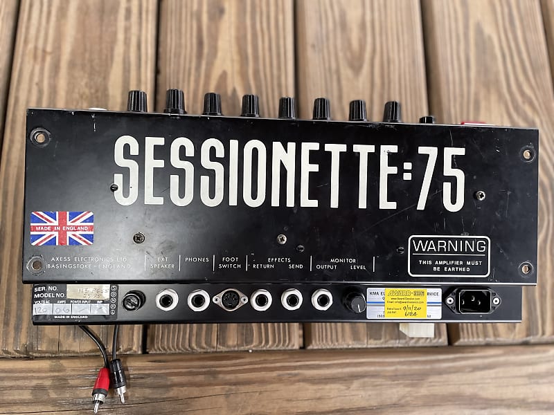 Award Session Sessionette 75 Chassis 1987 - Black | Reverb