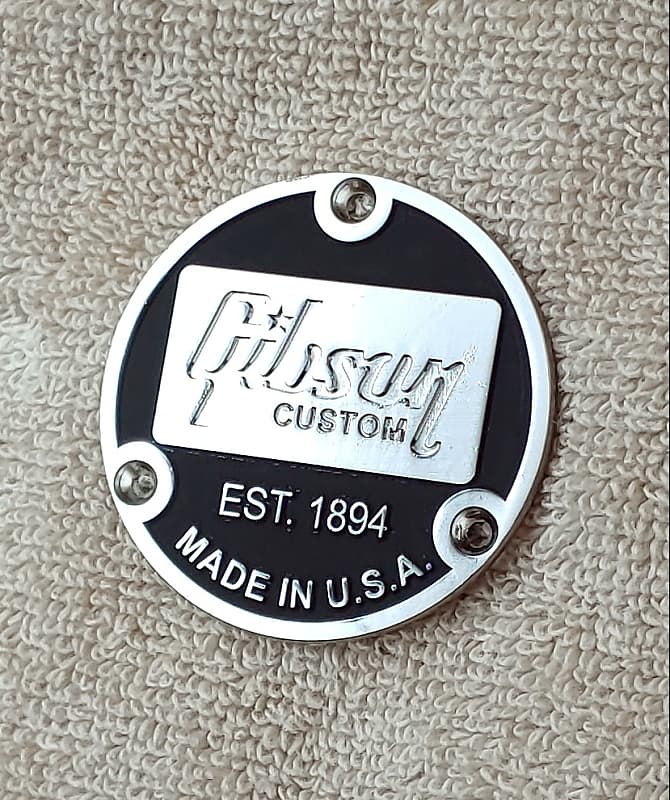 Gibson Custom Shop Medallion Switch Cover Logoz Les Paul R7 | Reverb