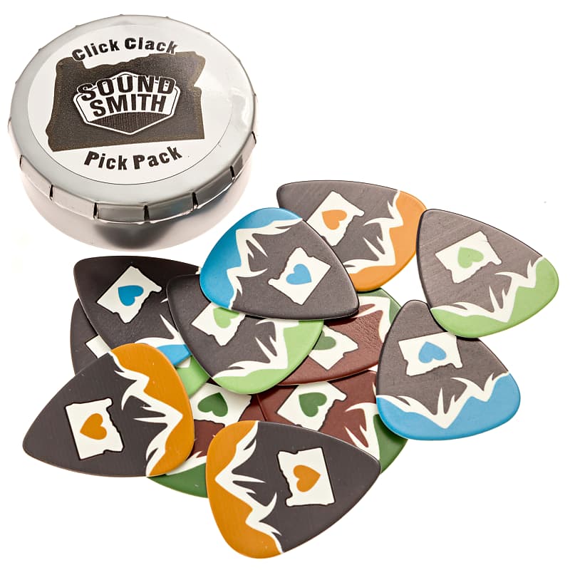 Sound Smith Sound Smith Guitar 12 Pick Pack (Medium Gauge) | Reverb