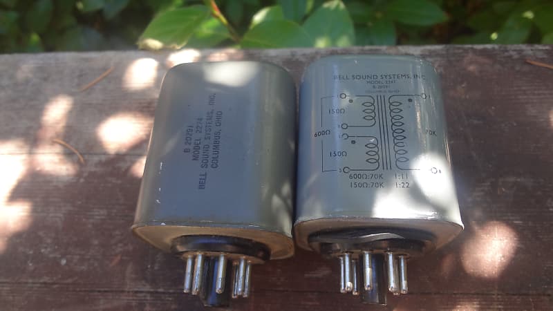 Bell Sound B-20291 Octal Mic Input Transformer Pair, SUT, etc | Reverb