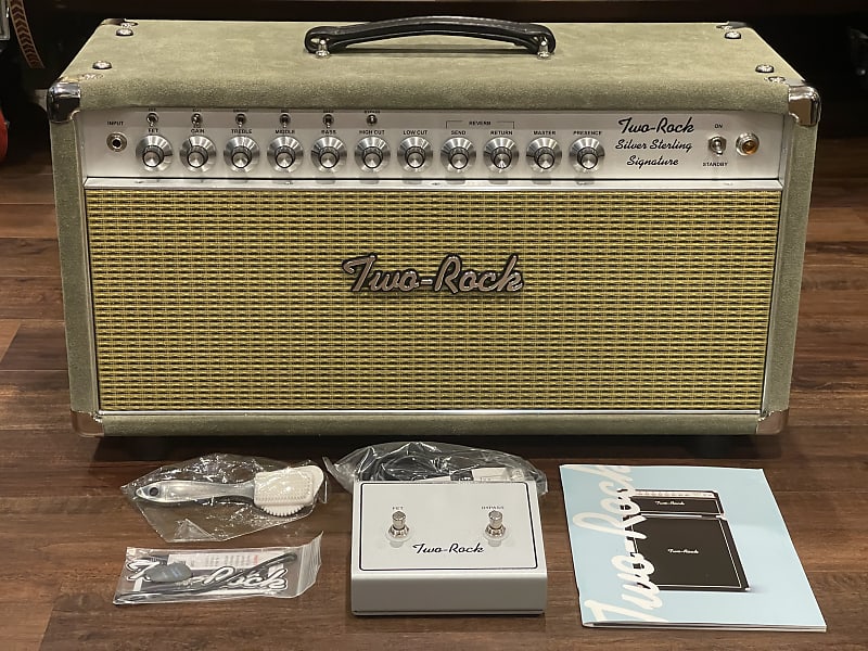 Two Rock Silver Sterling Signature SSS - 150W/75W Head | Reverb