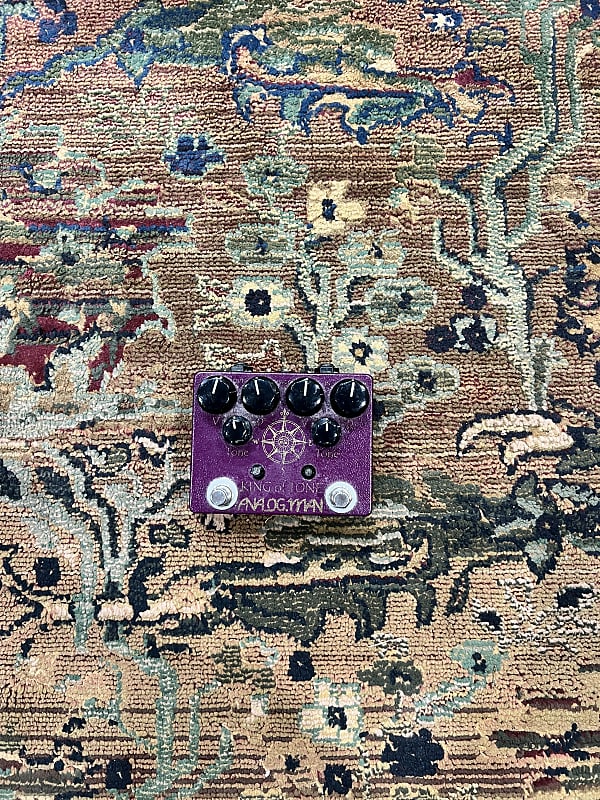 Analogman King of Tone V4 with Red Side High Gain Option 2009 | Reverb