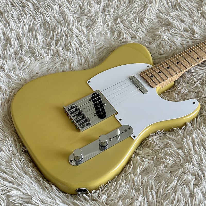 1985 Fender Toploader Telecaster MIJ TV Yellow Electric | Reverb