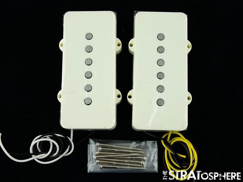 Fender Squier Classic Vibe 60s Jazzmaster Alnico PICKUP SET, | Reverb