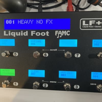 FAMC Liquid Foot LF+ JR+ advanced midi controller pedal | Reverb