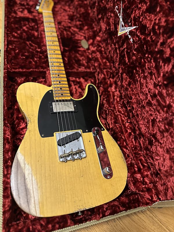 Fender Custom Shop Limited Edition Telecaster HS Blackguard | Reverb