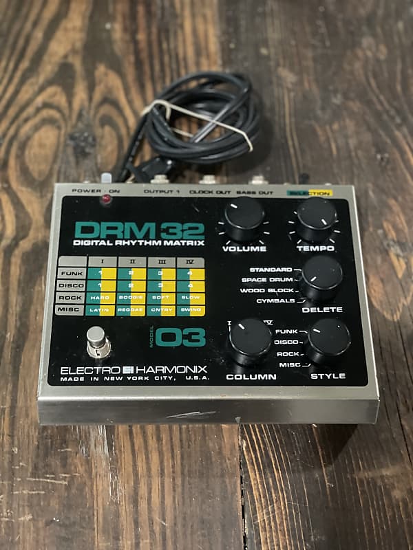 Electro-Harmonix DRM-32 1970s Vintage Drum Machine | Reverb
