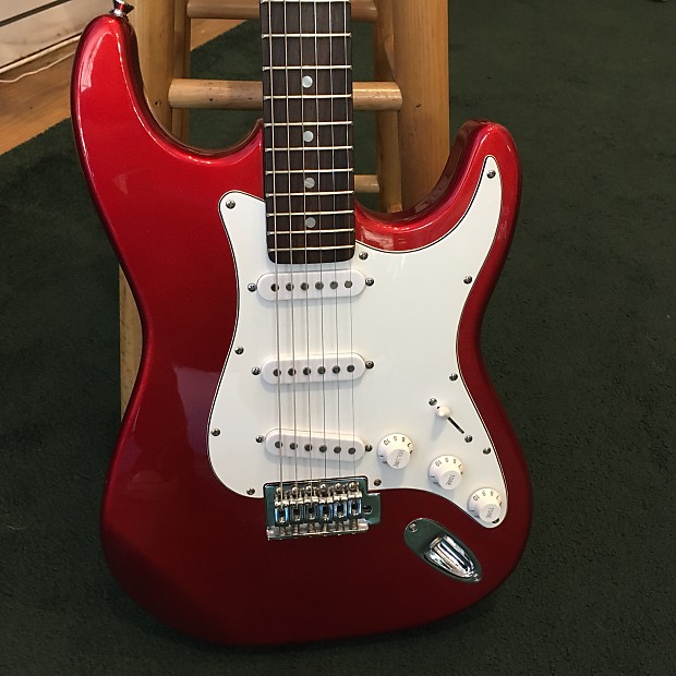 Baltimore Solid Body Electric Guitar Red | Reverb