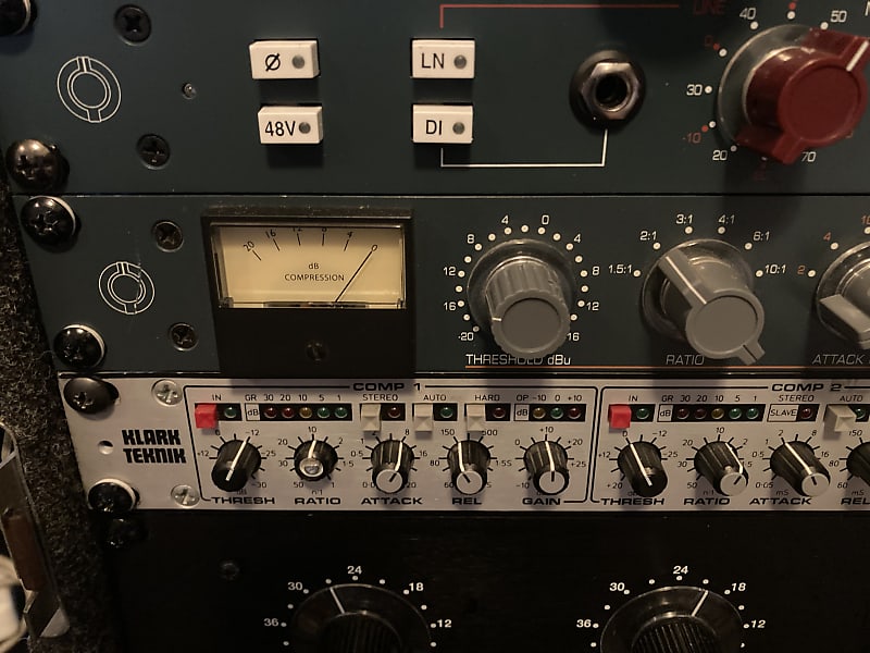 Klark Teknik Dn504 Compressor limiter quad | Reverb